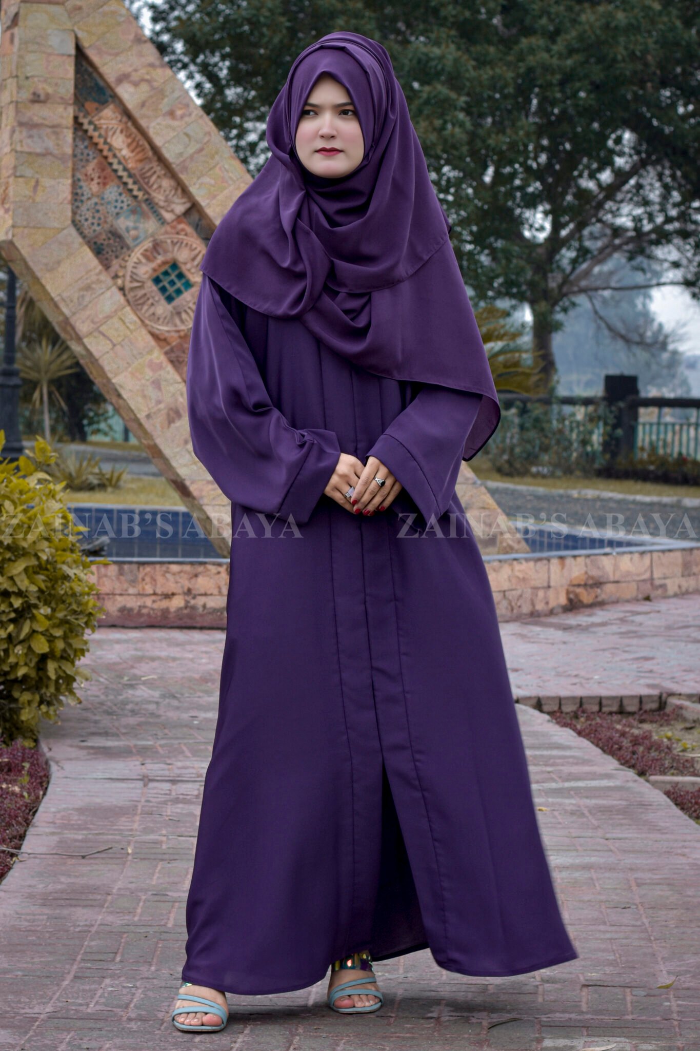 Plain Abaya - Zainab Abaya